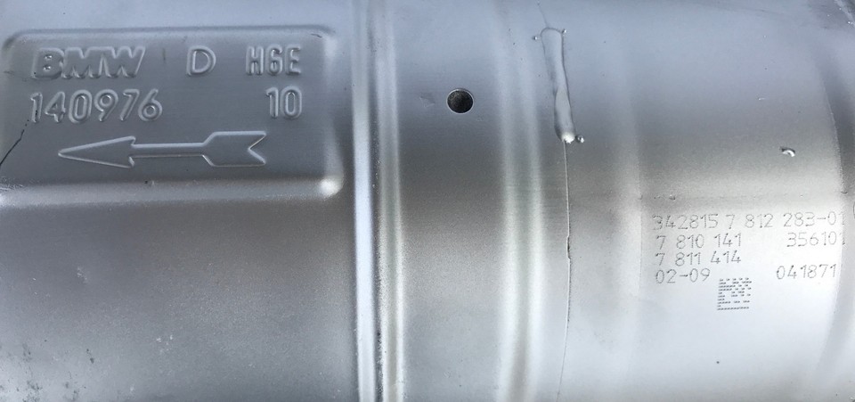 Original Dieselpartikelfilter DPF BMW 318d E84 E87 E90 X1 OE-NR ...