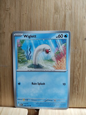 WIGLETT 🏆058/197 Obsidian Flames (Genuine) Pokemon Card🏆 | eBay Australia