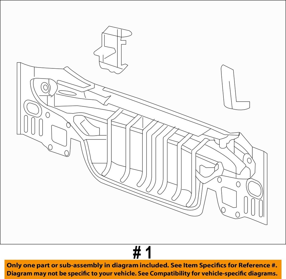 Chevrolet GM OEM 16-18 Malibu-Rear Body Panel 23327960 | eBay