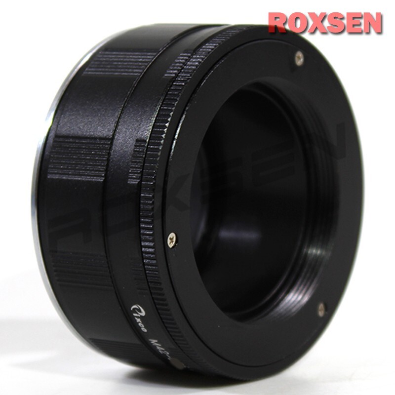 M42 screw mount lens to Canon EF-M mount macro helicoid adapter EOS M5 ...