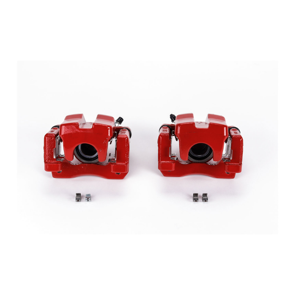 PowerStop Rear Red Brake Calipers w/Brackets fit 07-11 Lexus ES350 ...