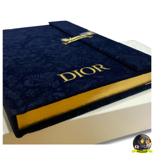 Christian Dior Novelty Notebook 2021 Velvet Holiday Limited birthday ...