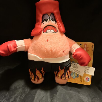 Patrick Spongebob Square Pants Boxer Boxing Stuffed Animal Plush Doll ...