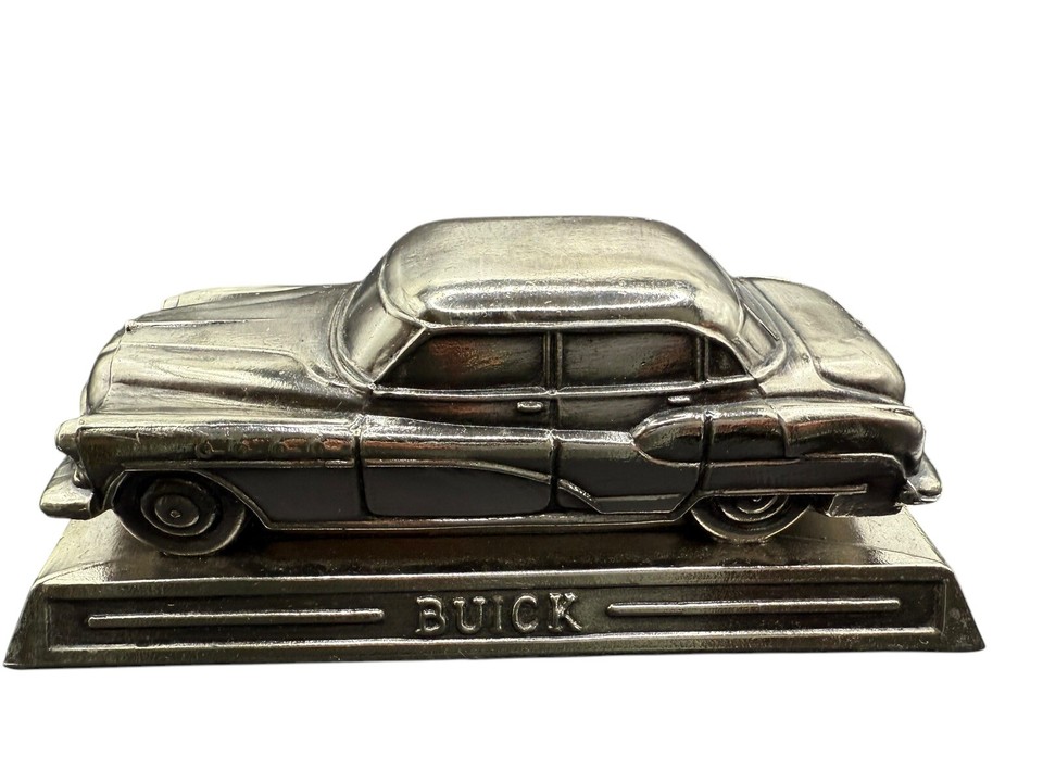 Vintage Buick Motor Co Display Advertising Metal Desk Model Dealer ...