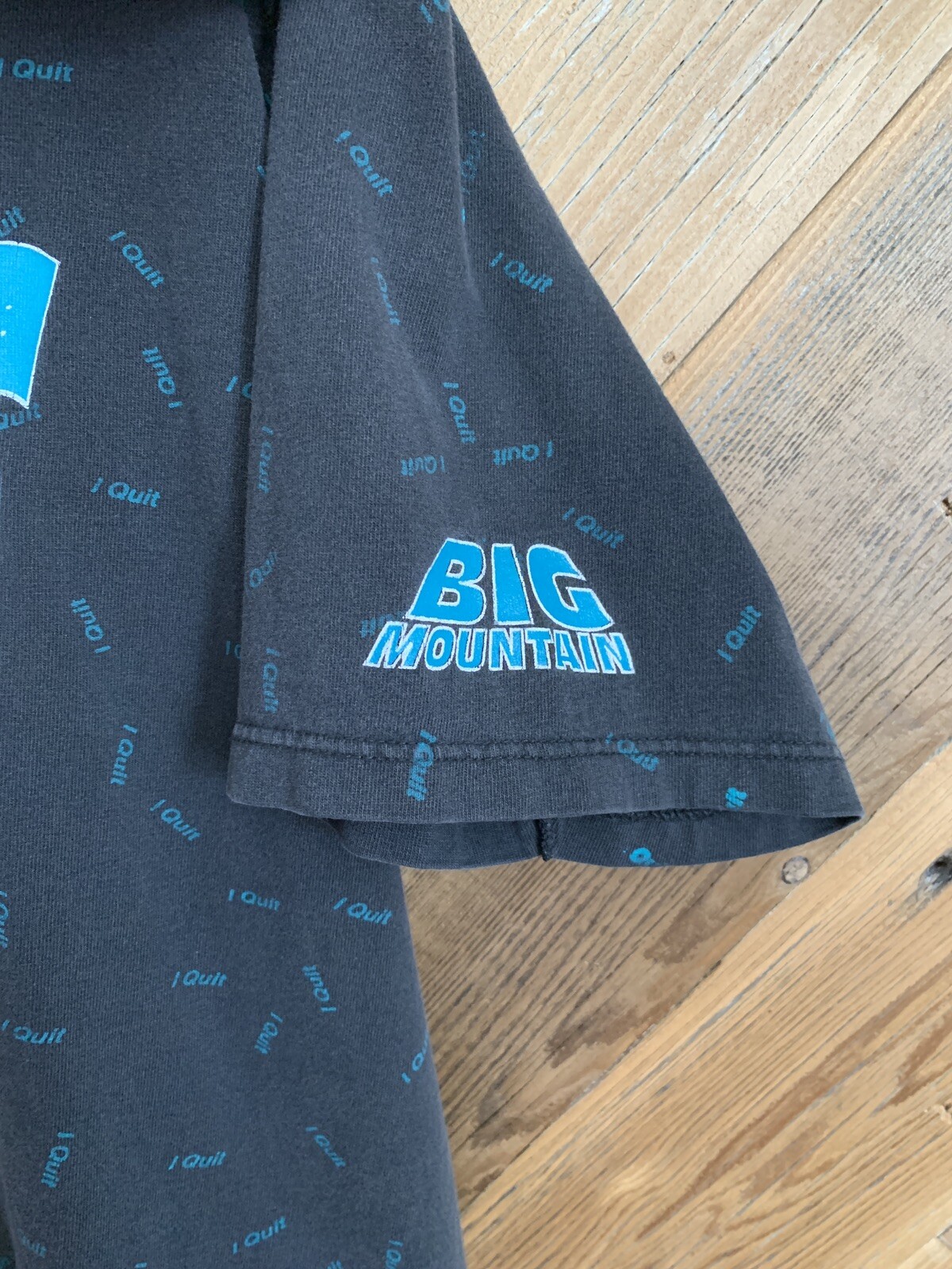 Ski Big Mountain Large Black T-shirt Real Jobs Interfere With My Life I ...