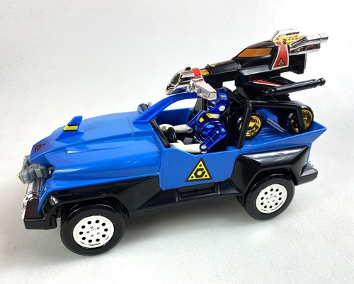 Blue Ranger Power Rangers Turbo Deluxe Storm Blaster Figure Set ...