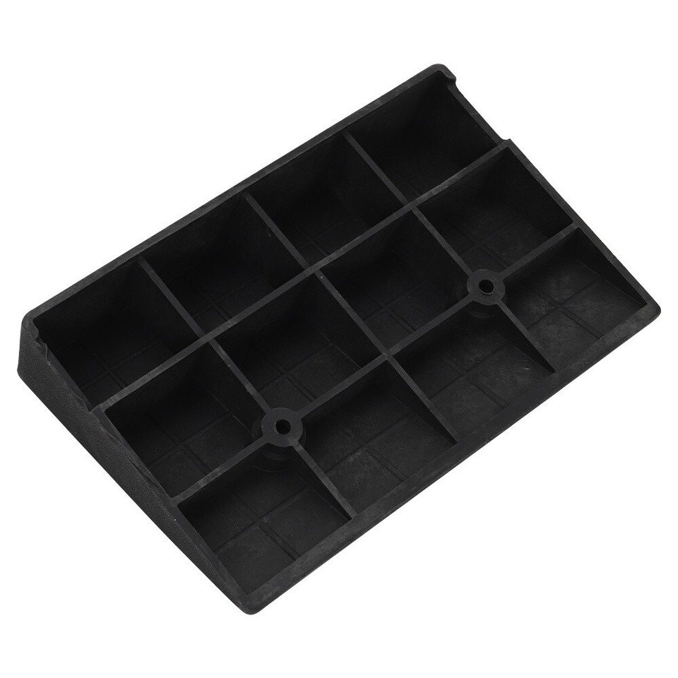 2PCS Kerb Ramp Curb Ramp Heavy Duty Driveway Threshold Ramps Rubber ...