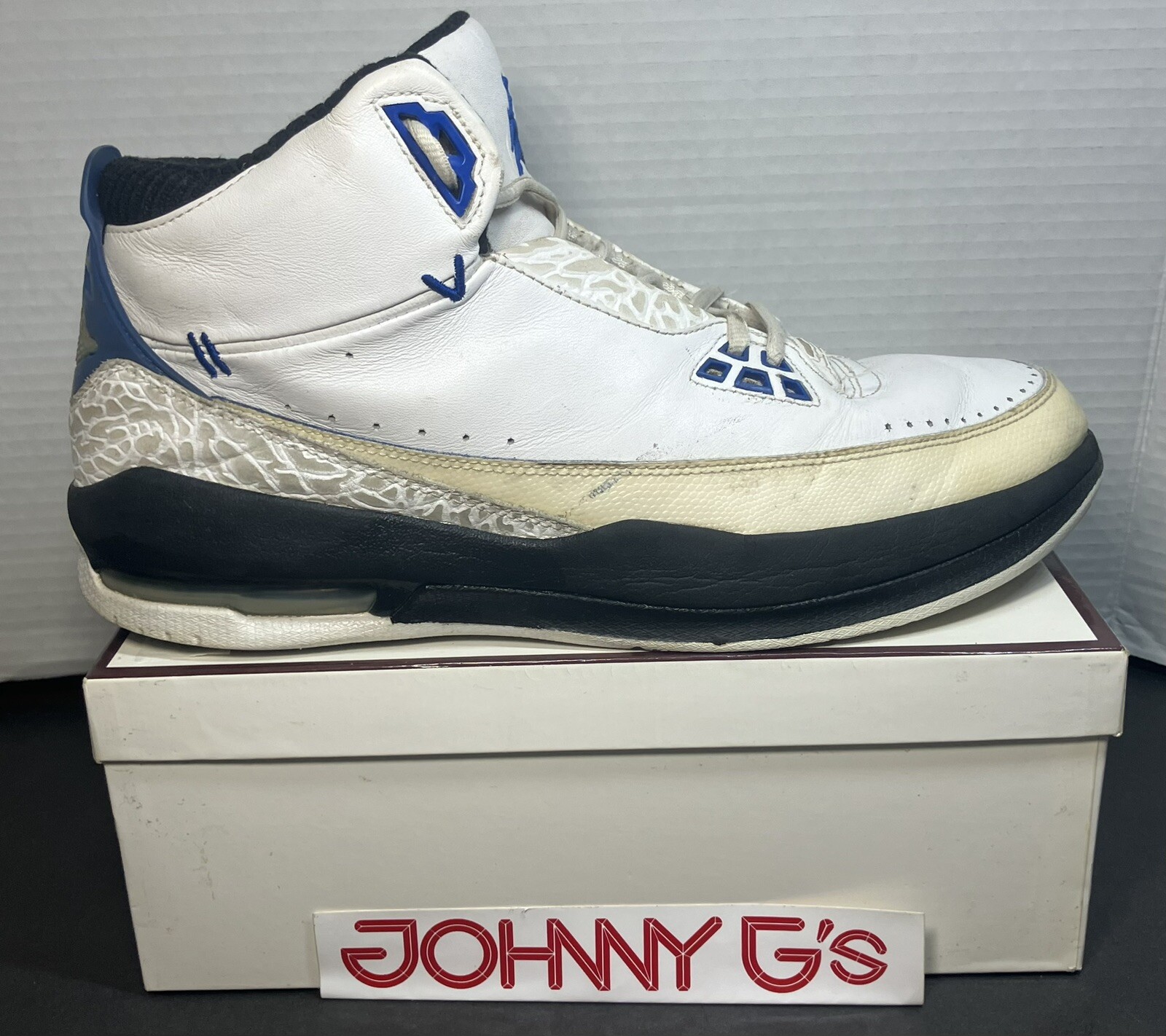 2008 Air Jordan 2.5 Team White Royal Blue Black Retro… - Gem