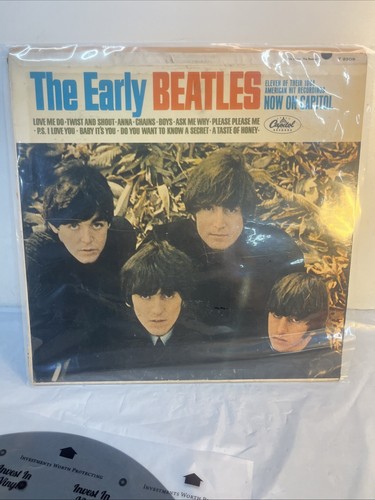 The Beatles Early Beatles LP Vinyl Mono Capitol T-2309 Rainbow Label | eBay