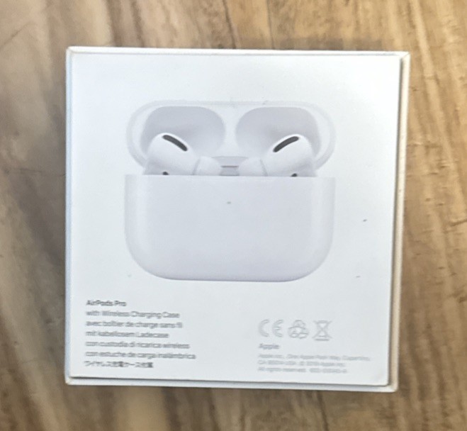 Genuine Apple AirPods Pro - Box ONLY - White (AirPods not included ...