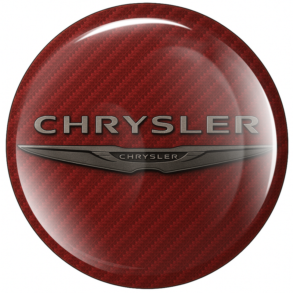 Chrysler Dome Silicon Cover Stickers Decals Rim Badge Center Caps 15 ...