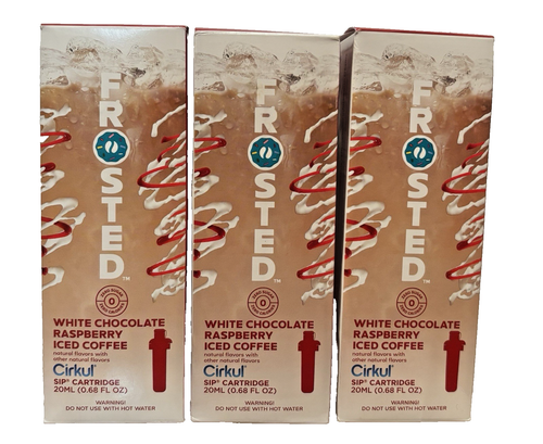 Cirkul Frosted White Chocolate Raspberry Iced Coffee Flavor Cartridge ...