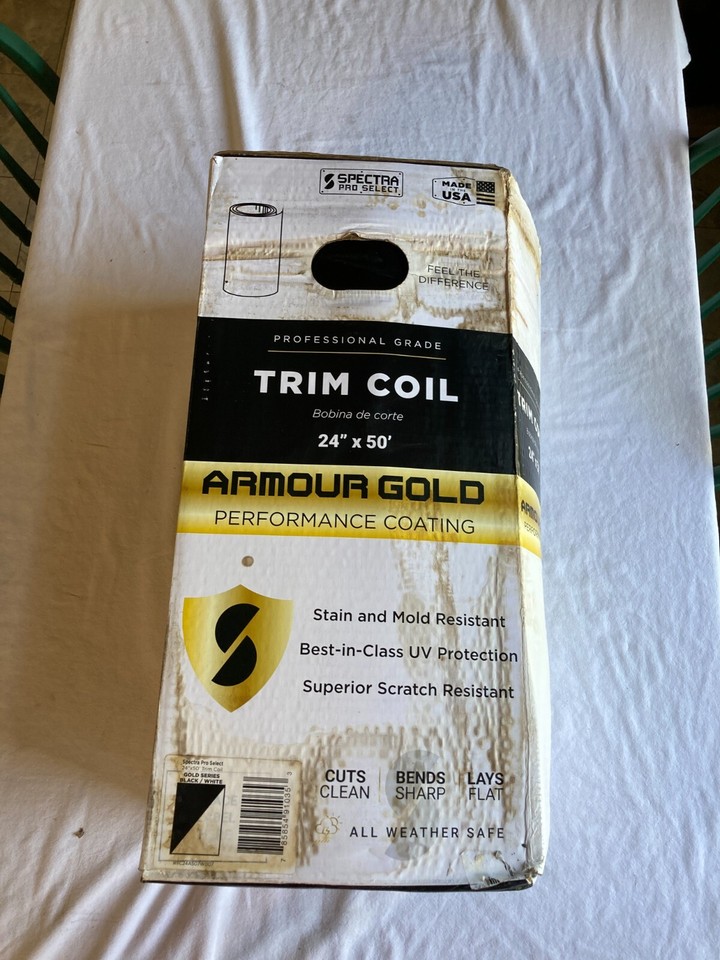 Spectra Pro Select 24” x 50’ Siding Trim Coil Professional Grade Armour ...