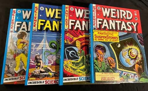 WEIRD FANTASY Vol. 1, 2, 3, 4 Hardcovers, Complete Set, Russ Cochran | eBay