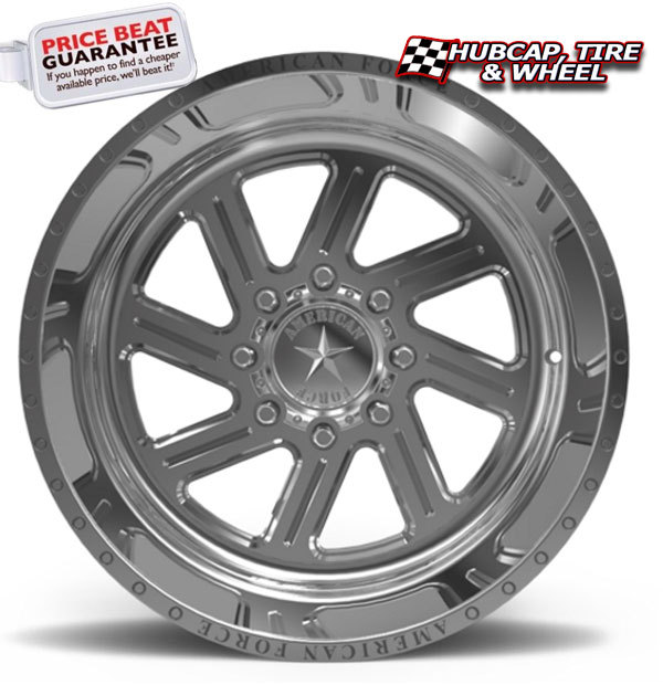 American Force Ikon SS8 Polished 20"x12 Truck Wheel Rim 8 Lug (ONE ...