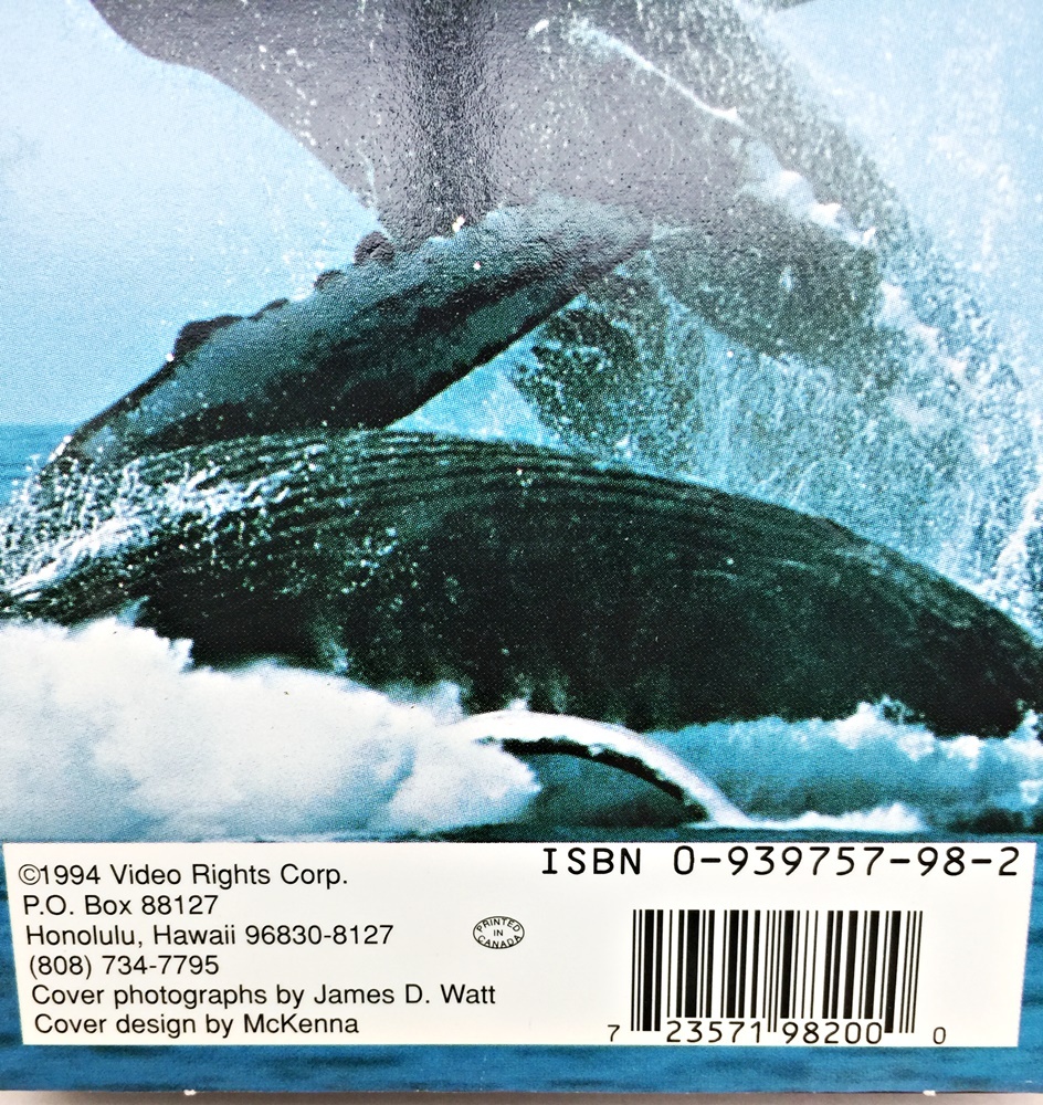 Hawaii's Humpbacks Pacific Voyagers VHS Stereo 1994 for sale online | eBay