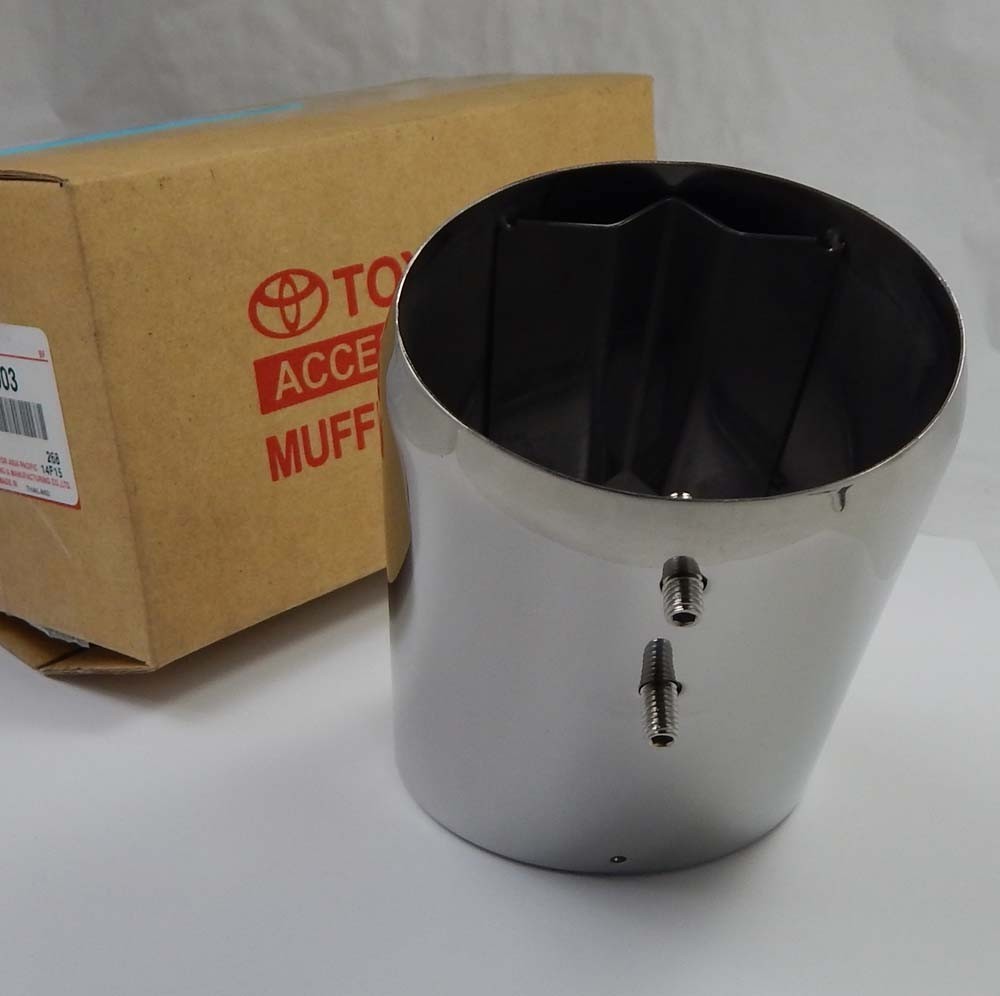 Genuine Stainless Steel Exhaust Pipe Muffler for Toyota Corolla Altis ...