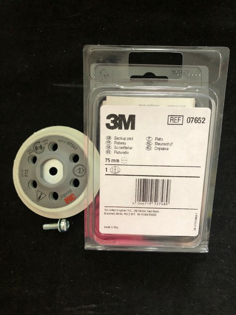 3M 7652 Denib Polisher Back up Pad 07652 75mm for sale online | eBay