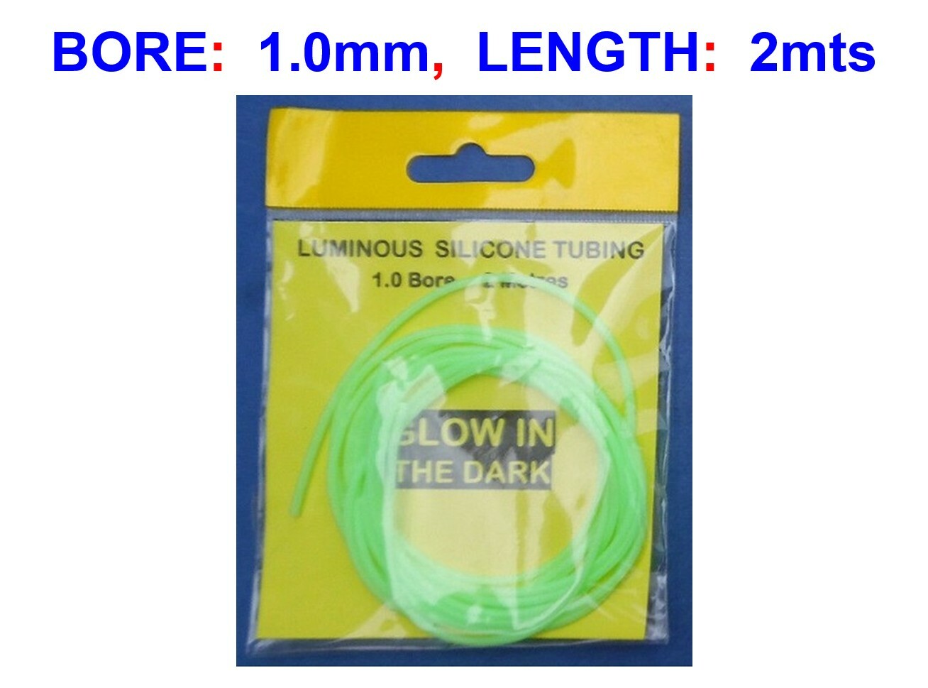 GLOW IN THE DARK LUMINOUS RIG TUBE SEA FISHING LINE RIG LURE SILICONE ...