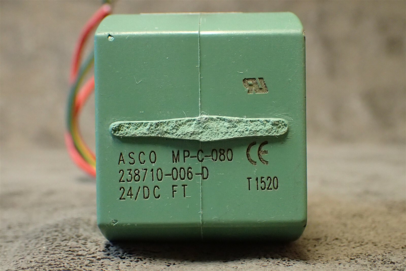 (GUC) 238710-006-D ASCO Red-Hat Solenoid Coil 24/DC FT, MP-C-080 (G189 ...