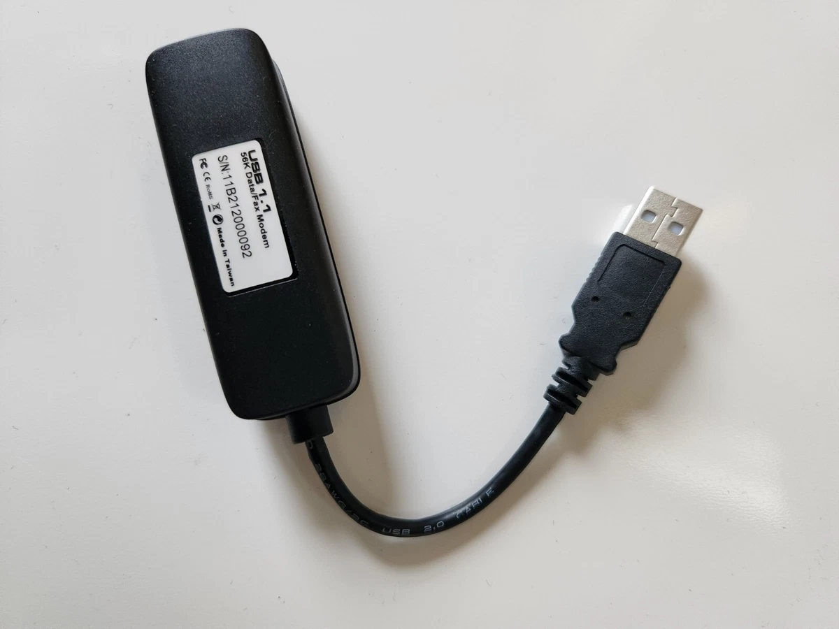 External Dial Up Modem