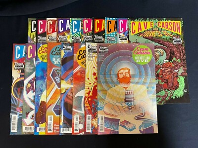 Cave Carson Vol. 1 (2016) #1-12; Vol. 2 (2018) #1-6; 18 comics total ...