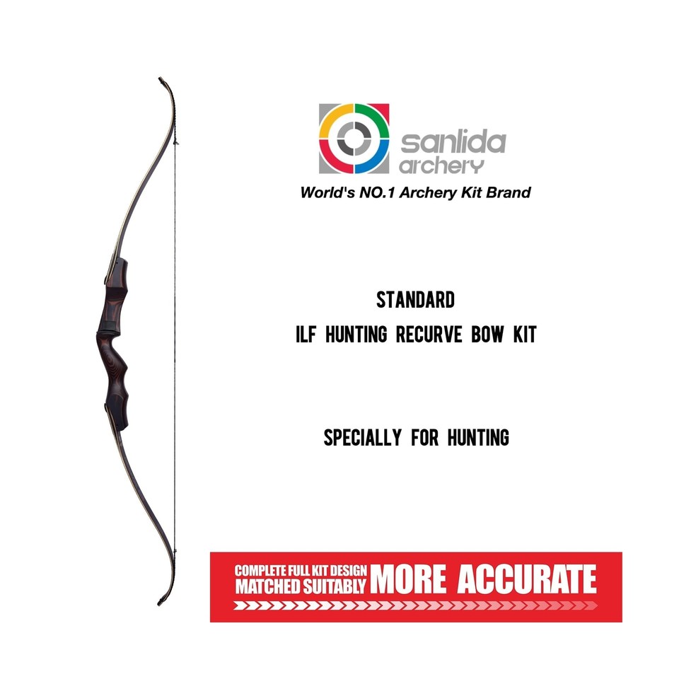 New Sanlida Hermit X8 Standard ILF Takedown Hunting Recurve Bow for ...