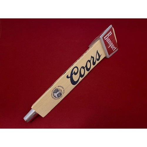 Coors Yellow Beer Tap Handle 7.5cm US/JDM Classic Collectible Used 55g ...