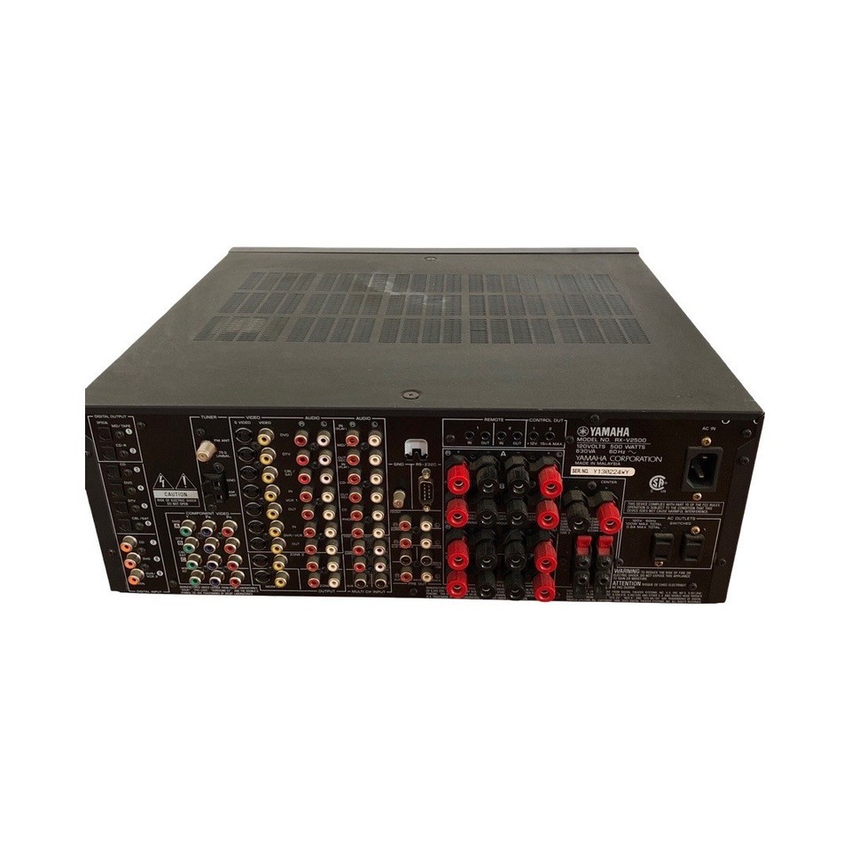 Yamaha RX-V2500 AV Receiver 7.1 Channel 500W Bundle with Remote | eBay