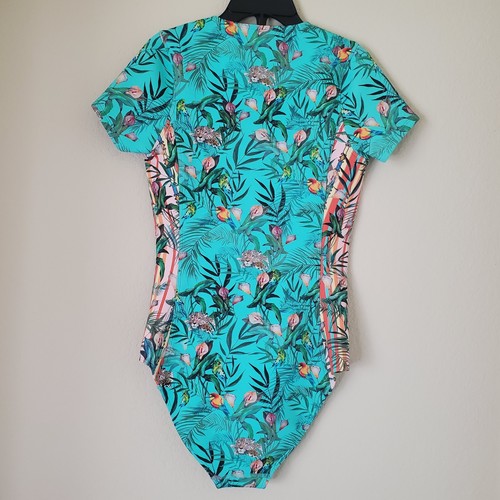 Johnny Was Neoprene One Piece Swim Paddle Suit Rash guard Small ...