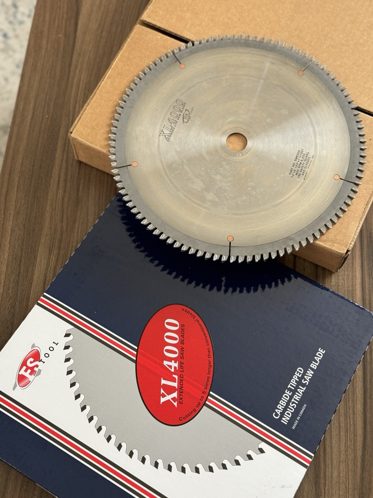 FS TOOL XL4000 SM6300 MITER JOINT SAW BLADE 12 Inch X 100T 1″ Bore | eBay