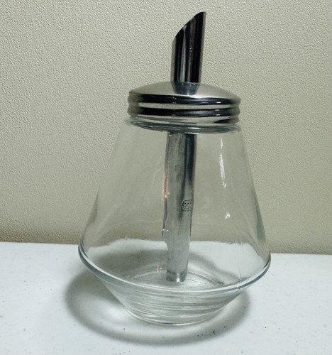Stoha Fluted Chrome Glass Sugar Container Dispenser Shaker Made n ...
