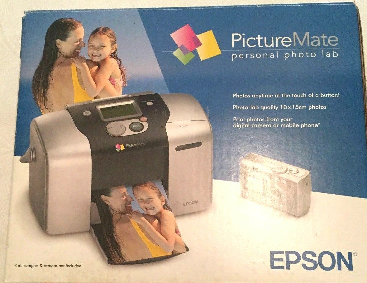 BOXED EPSON PICTUREMATE PERSONAL PHOTO LAB COLOUR INKJET DIGITAL ...