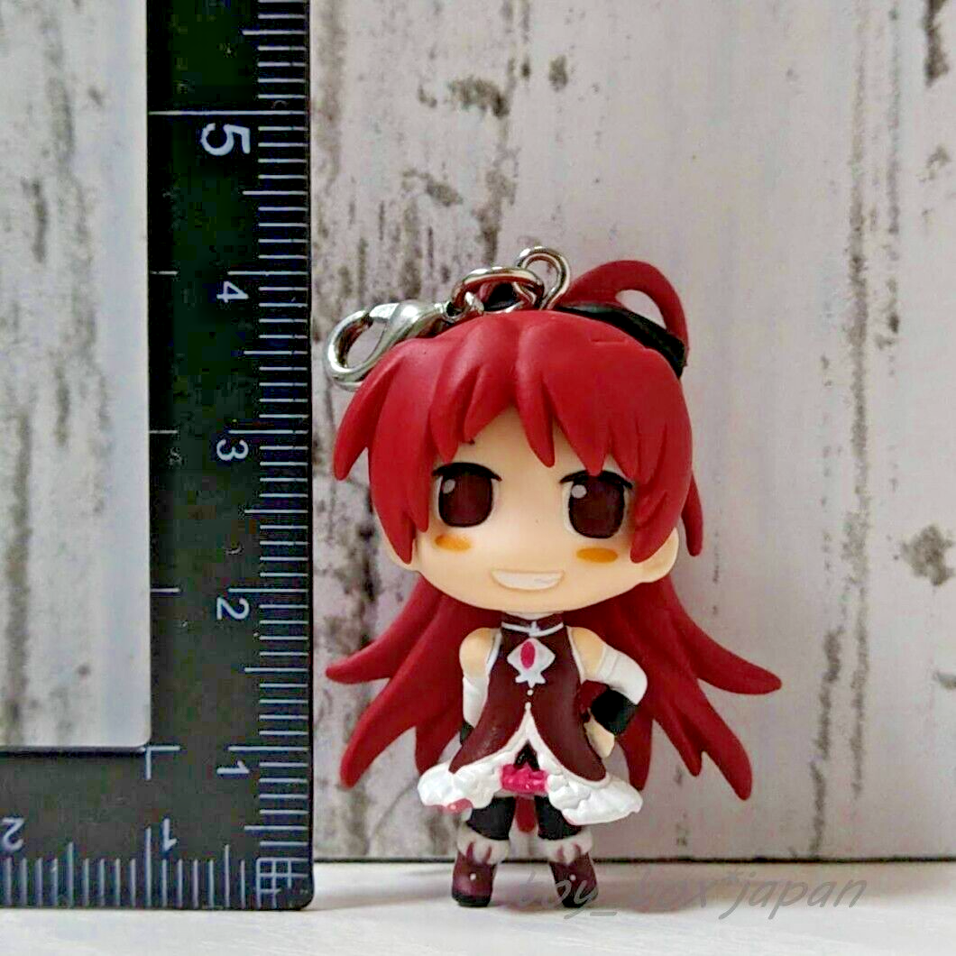 Kyoko Sakura Puella Magi Madoka Magica Mini Figure Charm Keychain Japan ...