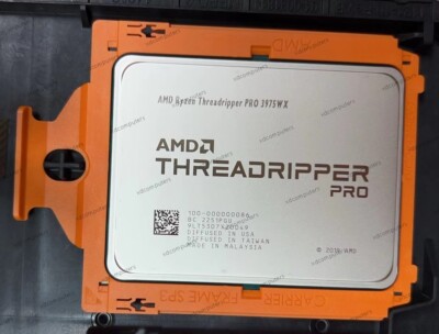 AMD Ryzen Threadripper PRO 3975WX Unlocked 3.5GHz 32 Core sWRX8 CPU ...