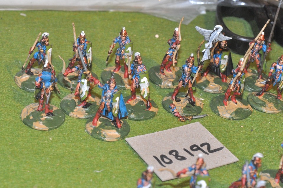 28mm fantasy / LOTR - high elf warriors 13 (plastic) - (108192) | eBay
