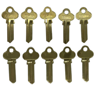 BRASS LW4 Key Blanks - LW4 - Key Blanks - SILCA - PACK 10 - Free Post ...