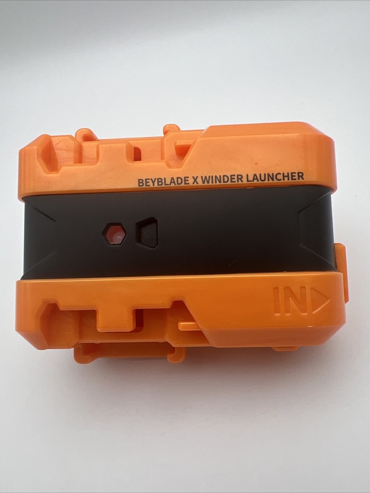 Orange Black Winder Launcher For Right Spin Beyblade X Takara Tomy B4 ...