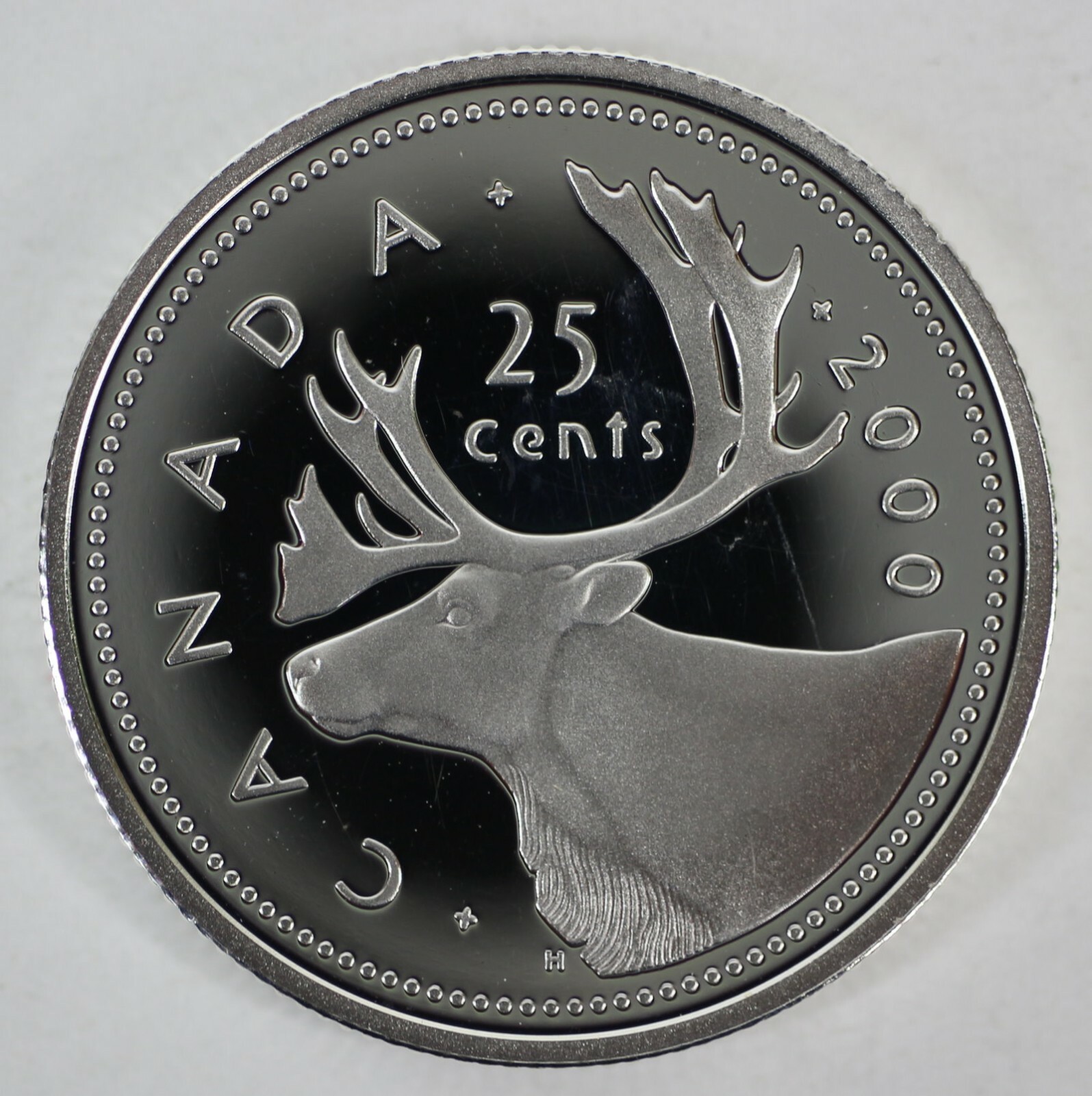 2000 CANADA 25 CENTS PROOF SILVER QUARTER HEAVY CAMEO COIN | eBay