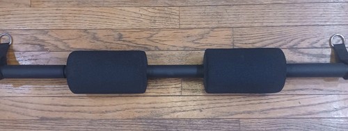 BOWFLEX SQUAT LAT BAR POWER PRO ULTIMATE with PADS and STRAPS READ | eBay