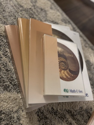 Math-U-See Pre-Algebra Full Set | eBay