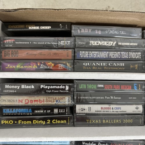 LOT OF 53 Sealed RAP HIP-HOP CASSETTE TAPES wholesale resale HIGH VALUE ...