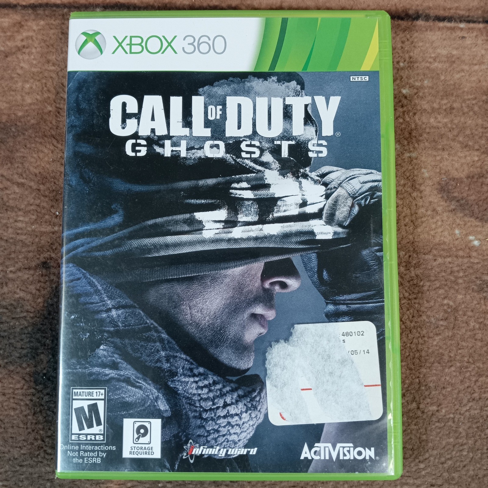 Call of Duty Ghosts Xbox 360 Game Complete Disc 1 and Disc 2 Install ...