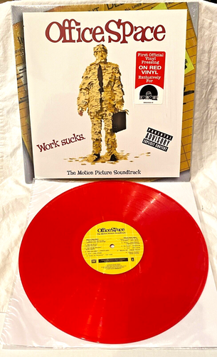 Office Space Soundtrack LP Red Vinyl LP Ice Cube Geto Boys Scarface J ...