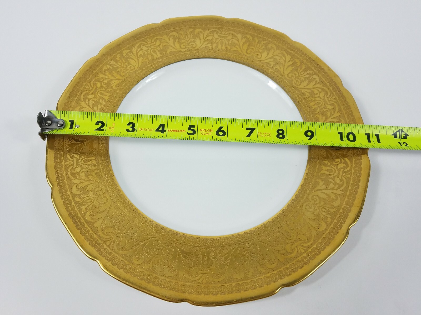 John Wanamaker New York Bone China Cabinet Plate Gold Edge Vintage T ...