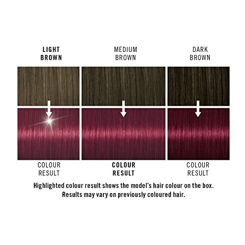 Schwarzkopf LIVE Colour + Lift Long-Lasting Permanent Red Hair Dye ...