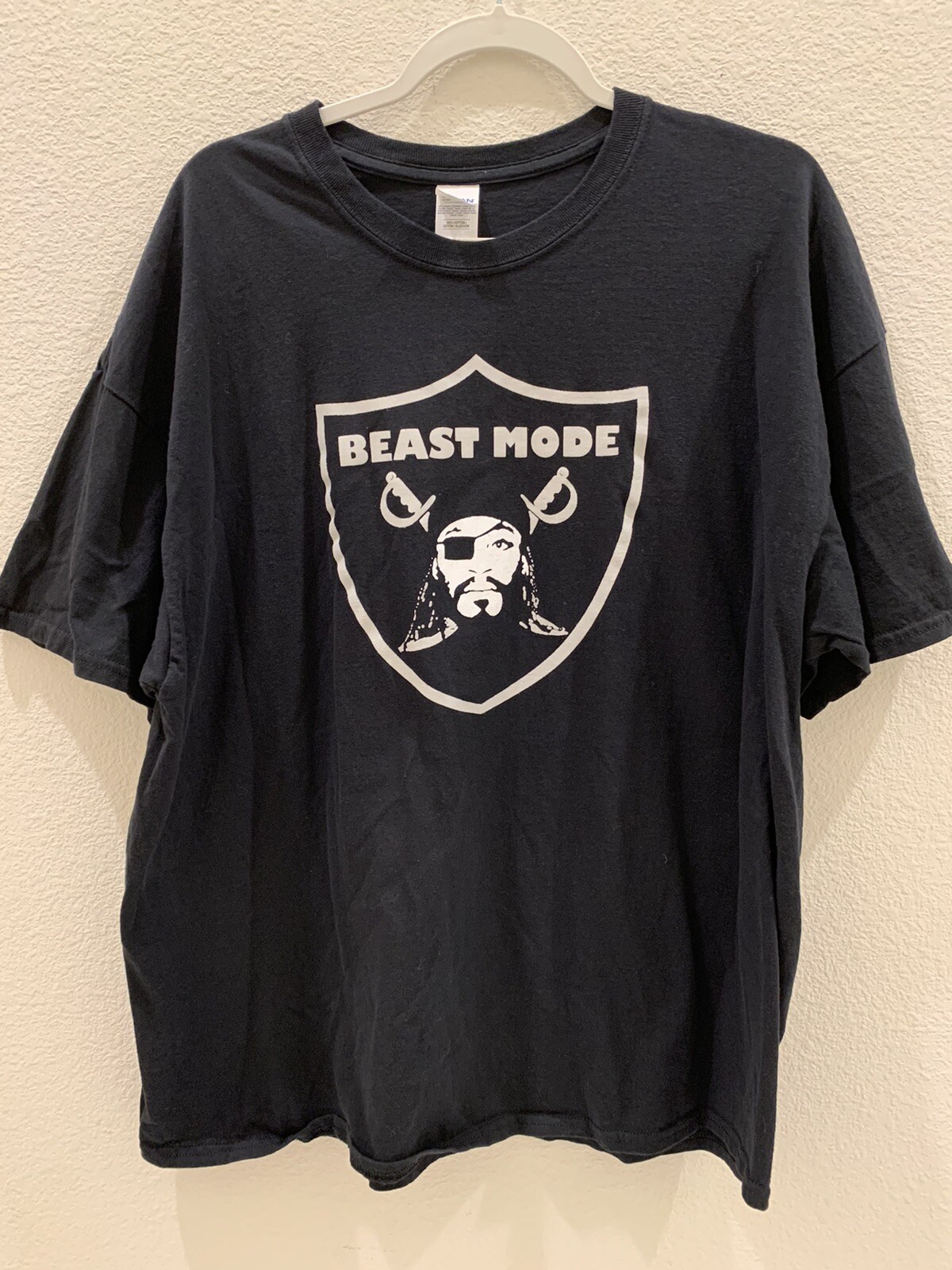BEAST MODE RAIDERS MEN'S 2XL BLACK T-SHIRT | eBay