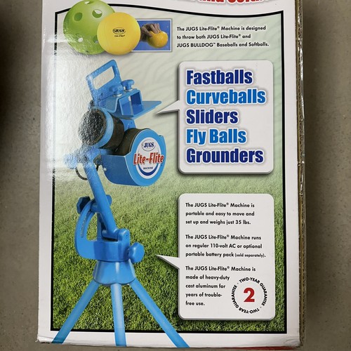 Jugs Lite Flite Pitching Machine M6000 Baseball Softball | eBay