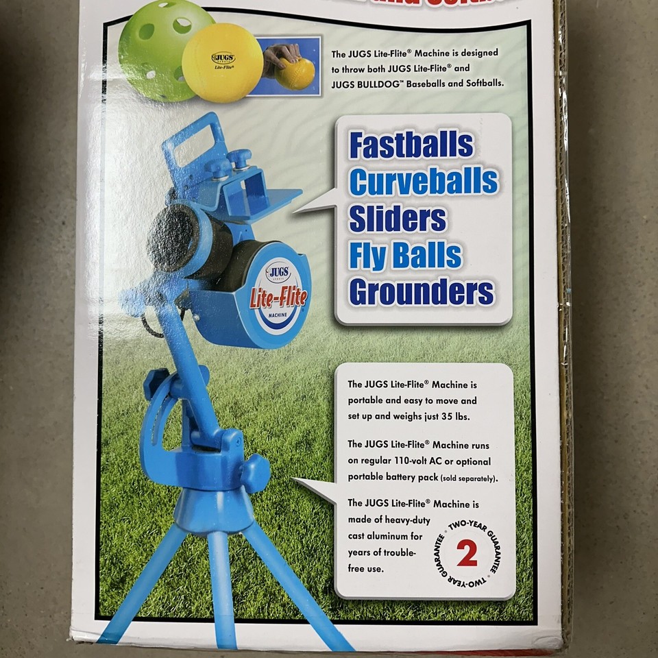 Jugs Lite Flite Pitching Machine M6000 Baseball Softball | eBay
