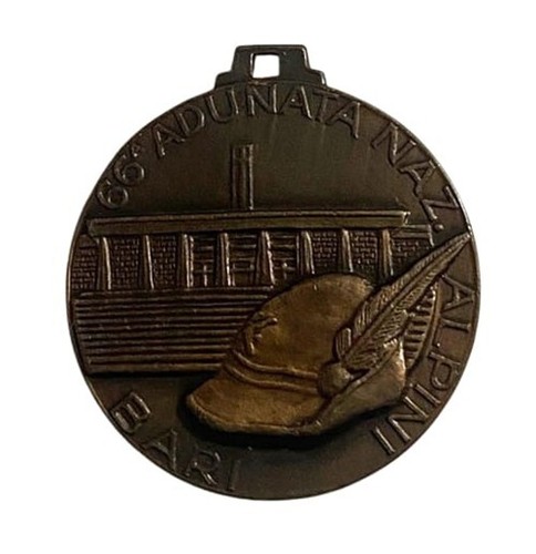 Hn Bari. Repubbica Italiana. 66a Trooping The of The Alpini. 1993 Medal ...